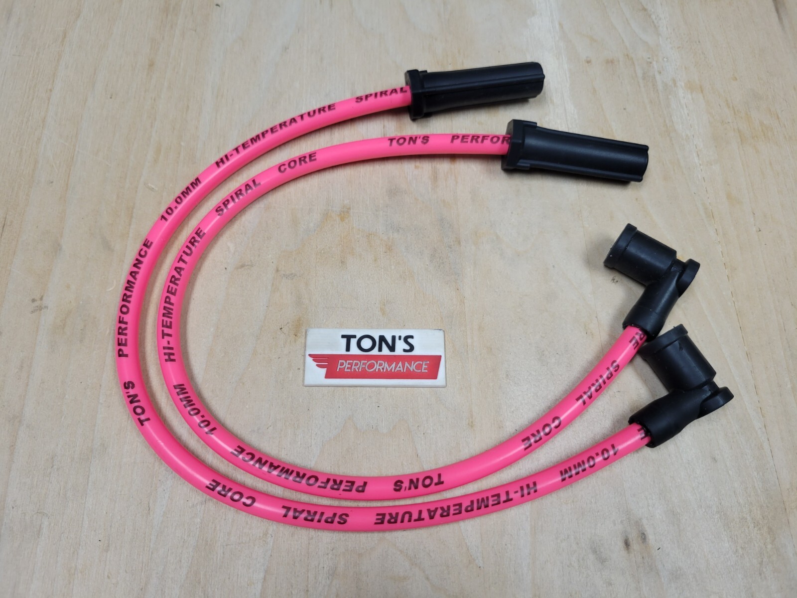 Ton's Performance 10mm Pink Spark plug wires for 2002-2007 Victory ...