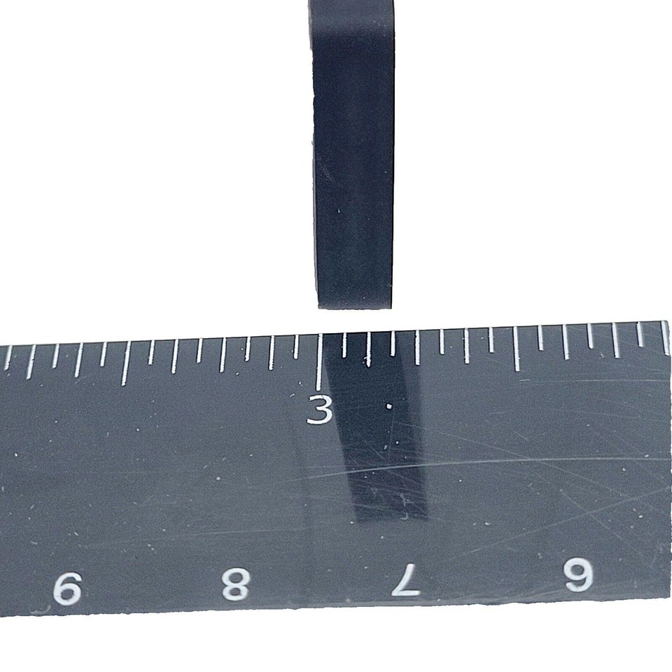 3/16" Thick Stick on Rubber Feet 1" Square Bumpers 3M Adhesive Back ...