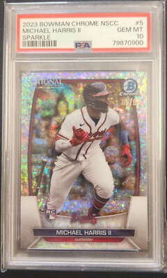 2023 Bowman Chrome NSCC - Michael Harris (RC) - Sparkle /99 #MLB-5 ...
