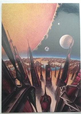 Barclay Shaw FPG 1995 Metallic Storm Card #MS4 At the End of Time | eBay