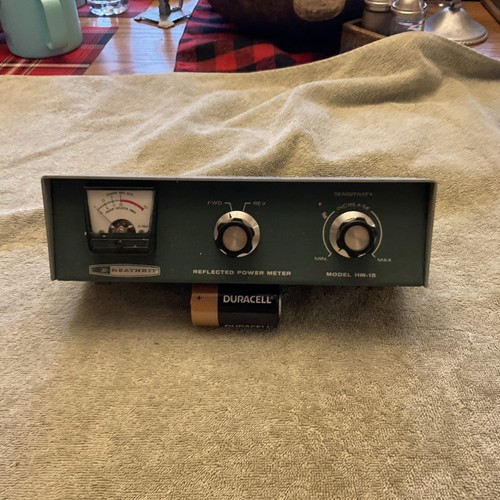 Vintage Ham Amateur Radio Heathkit Reflected Power SWR Meter HM-15 | eBay