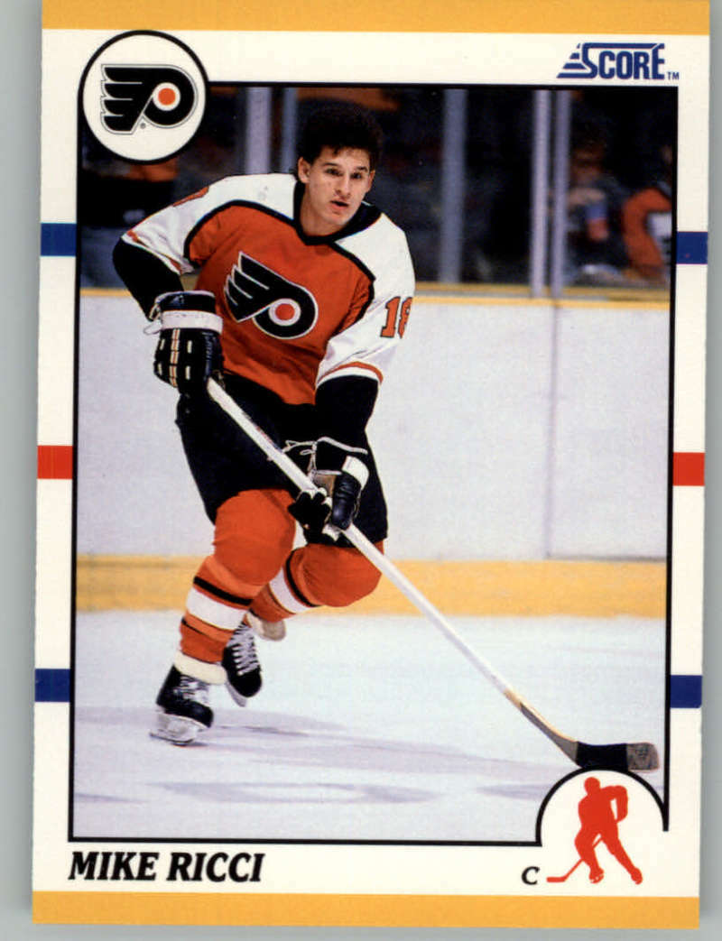 1990-91 Score Rookie/Traded #60T Mike Ricci Flyers | eBay