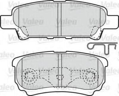 BRAKE PADS REAR FOR MITSUBISHI OUTLANDER LANCER JEEP PATRIOT DB1686 ...
