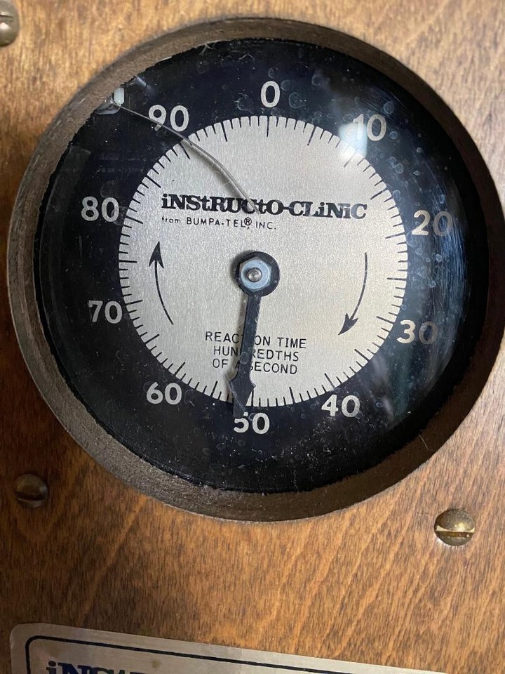 instructo-timer a psychophysical testing apparatus reaction timer | eBay