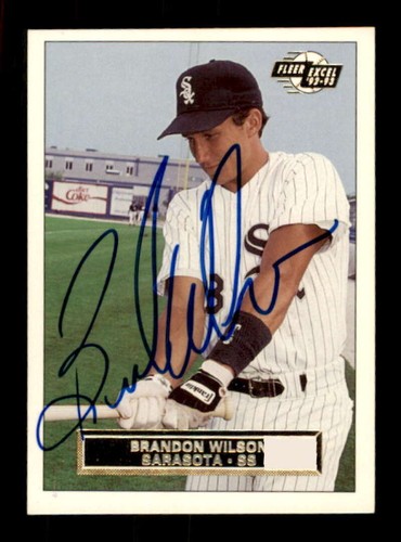 1992 Fleer Excel Minor #157 Brandon Wilson AUTOGRAPHED!!!! 242996 | eBay
