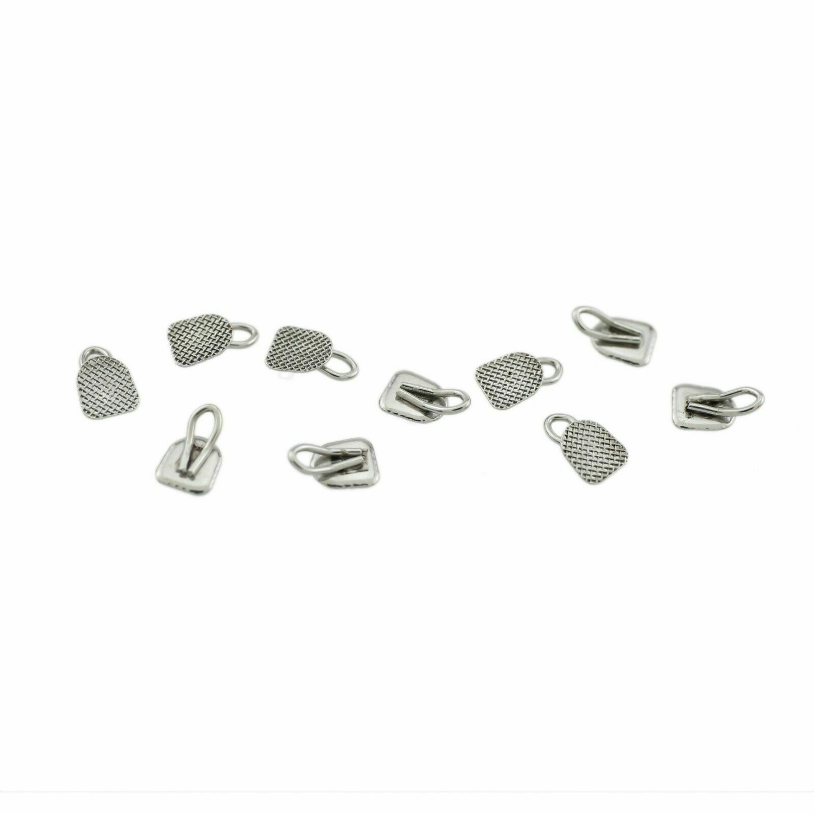 50 Pc Dental Orthodontic Traction Hook Rectangular Bonding Caplin Hook ...