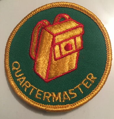 Boy Scouts of America Quartermaster 3" Cloth Patch | eBay