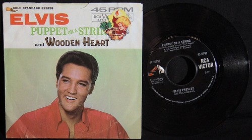 Elvis Presley-Puppet On A String-RCA 447-0650-Vintage 1968 Gold ...