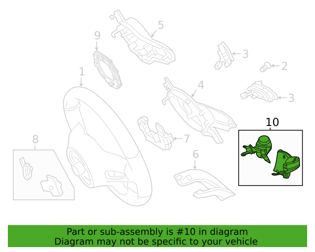 Mercedes Benz Genuine E53 AMG 2019-2020 Switch Assembly 2059007044 | eBay