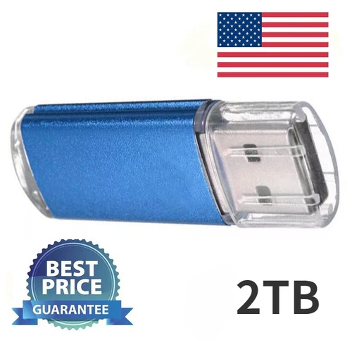 2TB USB Flash Drive Thumb U Disk Memory Stick Pen PC Laptop Storage USA ...