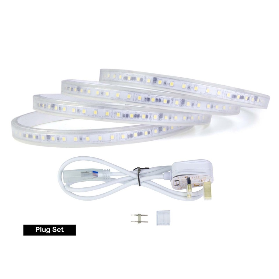 High Voltage AC 220V-240V 2835 LED Strip Lights IP65 Tape Cabinet/Shelf ...