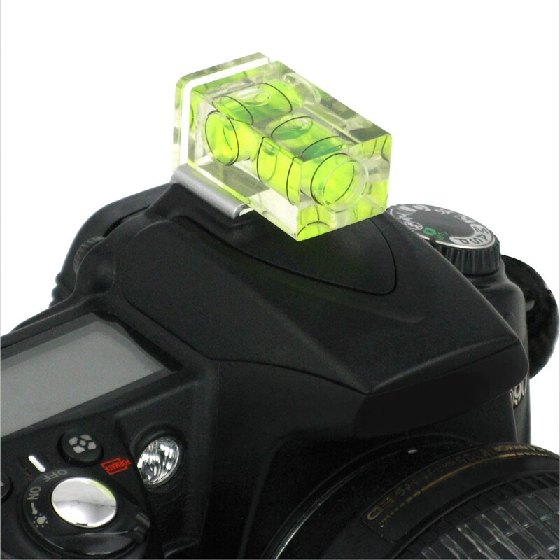 1X(2 PCS Hot Shoe Bubble Level Camera Two Axis Spirit Level for Digital ...