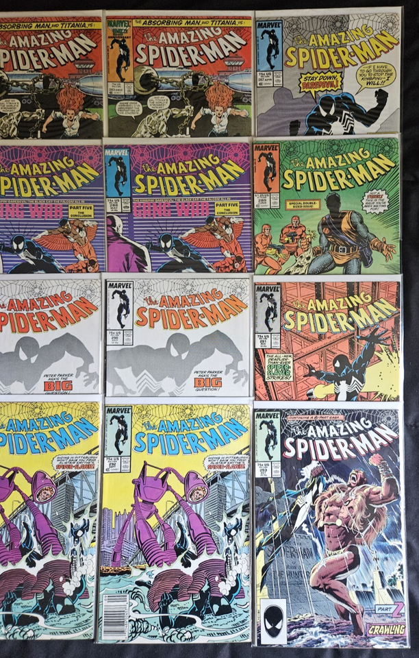 Amazing Spider-man #273-293 Mixed Lot of 40 (Marvel Comics) | eBay