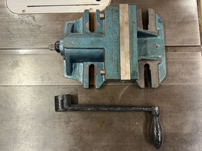 Quality 2 Piece Milling Vise 8" Jaw Width Bison Style Vintage With ...