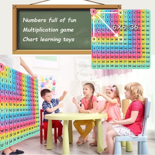 Multiplication Game Table Division Flash Cards 3rd Grade pop-up Fidget ...