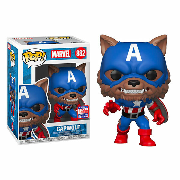 Captain America Capwolf Year of the Shield SDCC 2021 US Excl Pop! Vinyl ...