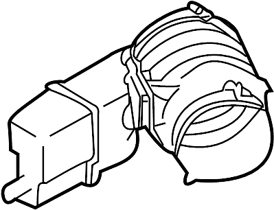 16576-3ja0a Nissan Air Duct 165763JA0A Genuine OEM Part for sale online ...