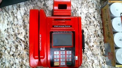 HYPERCOM ICE-5700 STAR UNIVERSAL TERMINAL 010213-003-E -FREE SHIPPING ...