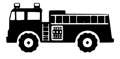 Fire Engine Toy Box Vinyl Decal / Sticker | eBay UK