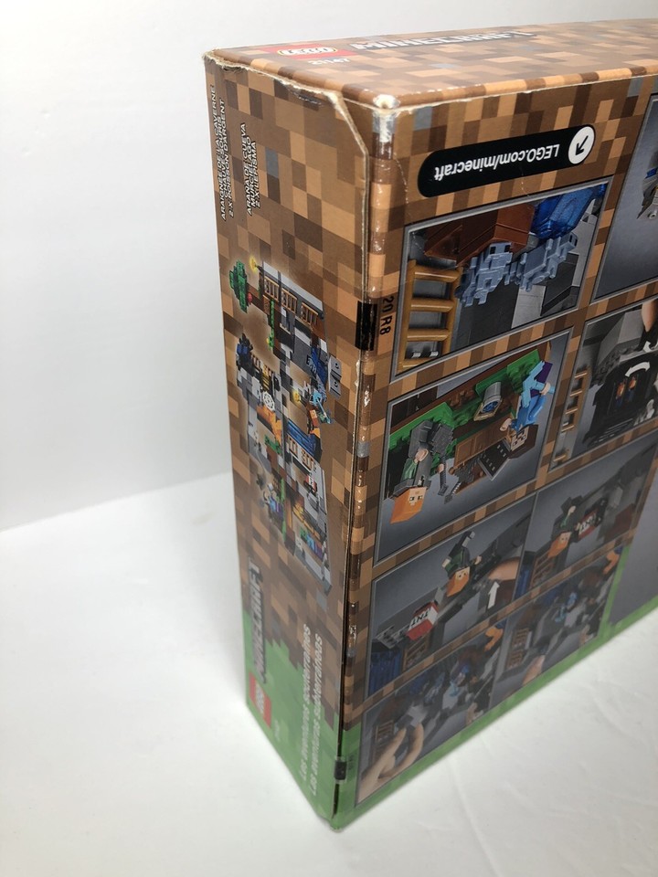 LEGO Minecraft: The Bedrock Adventures (21147) - Brand New and SEALED ...