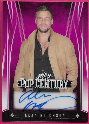 2025 Leaf Metal Pop Century ALAN RITCHSON #BA-AR1 Pink Prismatic ...