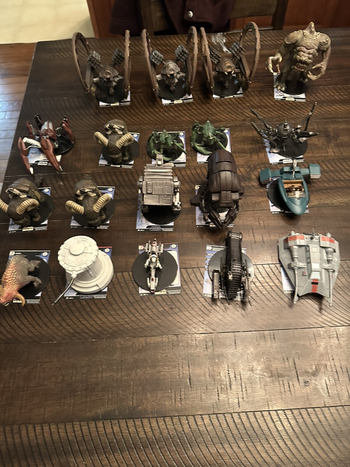 Star Wars Miniatures - Lot Of 19 Figures With Cards WOTC | eBay