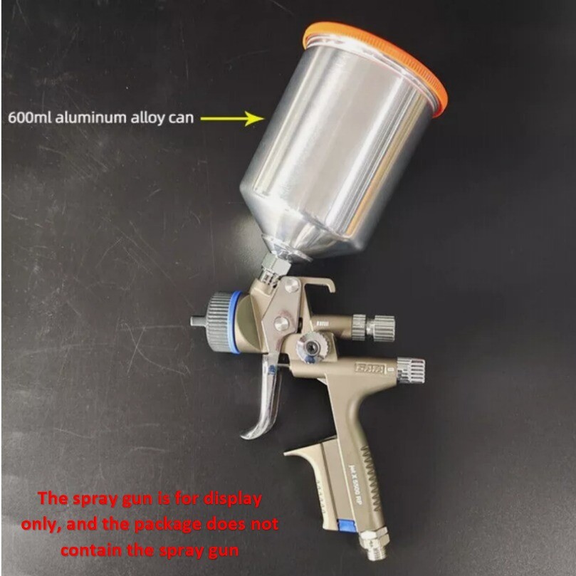 Spray Gun Cup Pot for SATA 600ml Sealed Tank General Upper Cup Car ...