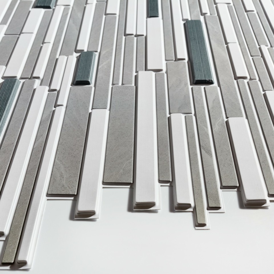 Stone Brick Effect PVC Plastic Wall Covering Panels Decorative Cladding ...