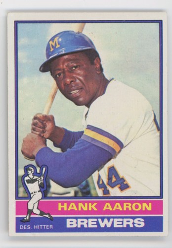 1976 Topps 550 Hank Aaron Ex-Mt+ 657477 | eBay