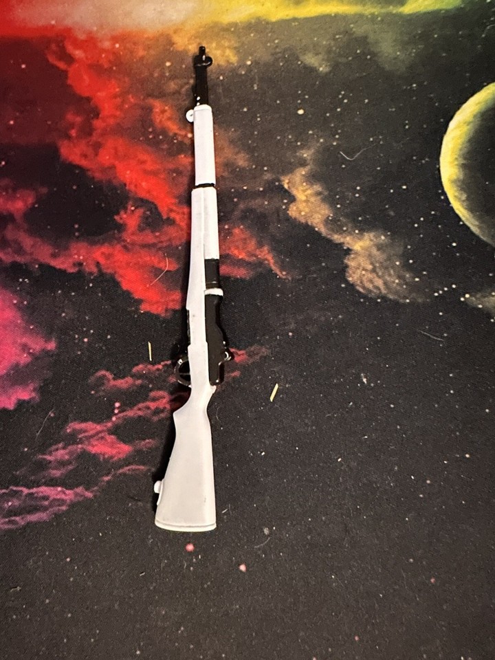 VINTAGE 1960'S HASBRO GI JOE WHITE M1 GARAND RIFLE MISSING SLING | eBay