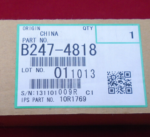 Ricoh Printer/copier Spare P/n. B247-4818 Entrance Inverter Roller ...