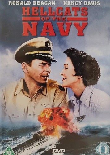 Hellcats Of The Navy 1957 Region 2 DVD.Starring Ronald Reagan/Nancy ...