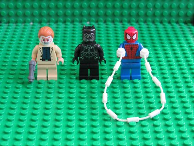 Lego Marvel Minifigures Lot Aldrich Killian, Black Panther & Ultimate ...
