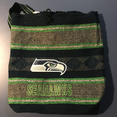 Seattle Seahawks NFL Baja Style Backpack Handbag Shoulder Bag Purse ...