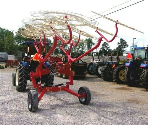 New Enorossi 10 Wheel CADDY Rake -FREE 1000 MILE FREE DELIVERY FROM ...