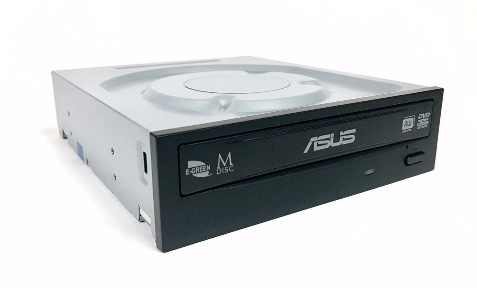 ASUS 24X Internal Desktop SATA CD DVD RW DL Burner Re-Writer Drive ...