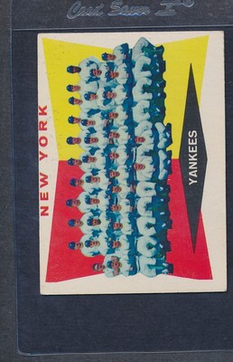 1960 Topps #332 New York Yankees Team VG/EX *1265 | eBay