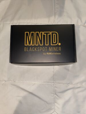 MNTD Rak Helium Miner BLACKSPOT US915 HNT Black Hotspot Crypto IN HAND ...
