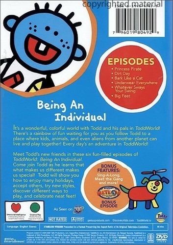 ToddWorld - Being an Individual (DVD, 2007) for sale online | eBay