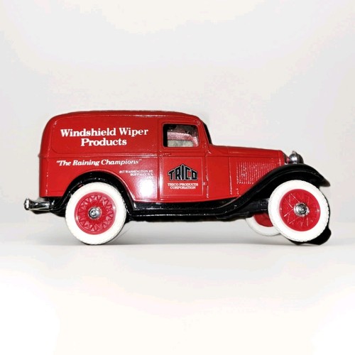 ERTL 1932 Panel Delivery Truck, Bank Windshield Wiper Products, Red ...