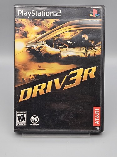 Driver 3 [Driv3r] PlayStation 2 PS2 CIB Complete In Box Clean Disc ...