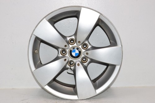 2006 2007 BMW 530i 17x7.5 Silver Alloy 5 Spoke Style 138 Wheel Rim ...