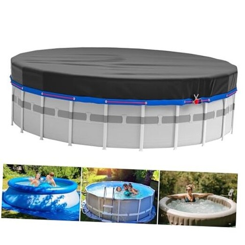 10 Ft Round Pool Cover, Solar Covers for Above Ground Pools, Summer ...