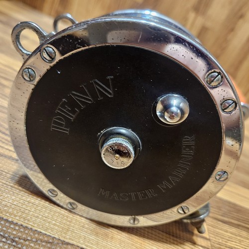 PENN MASTER MARINER NO. 349 CONVENTIONAL TROLLING FISHING REEL Vintage ...