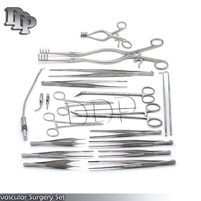 52 Pieces Vascular Surgery Surgical Instruments Set, DS-1281 | eBay