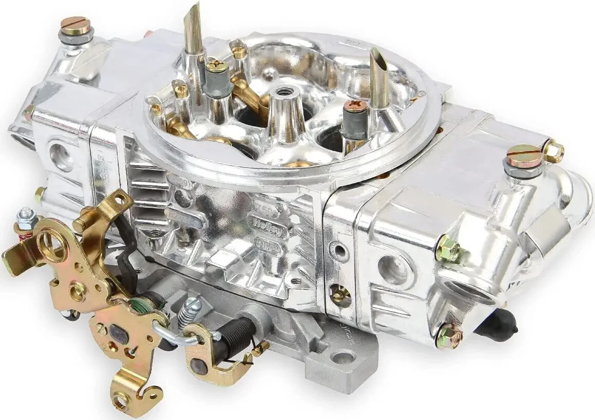 HOLLEY ALUMINUM STREET HP CARBURETOR,950 CFM,POLISHED,4150, MECH SEC | eBay
