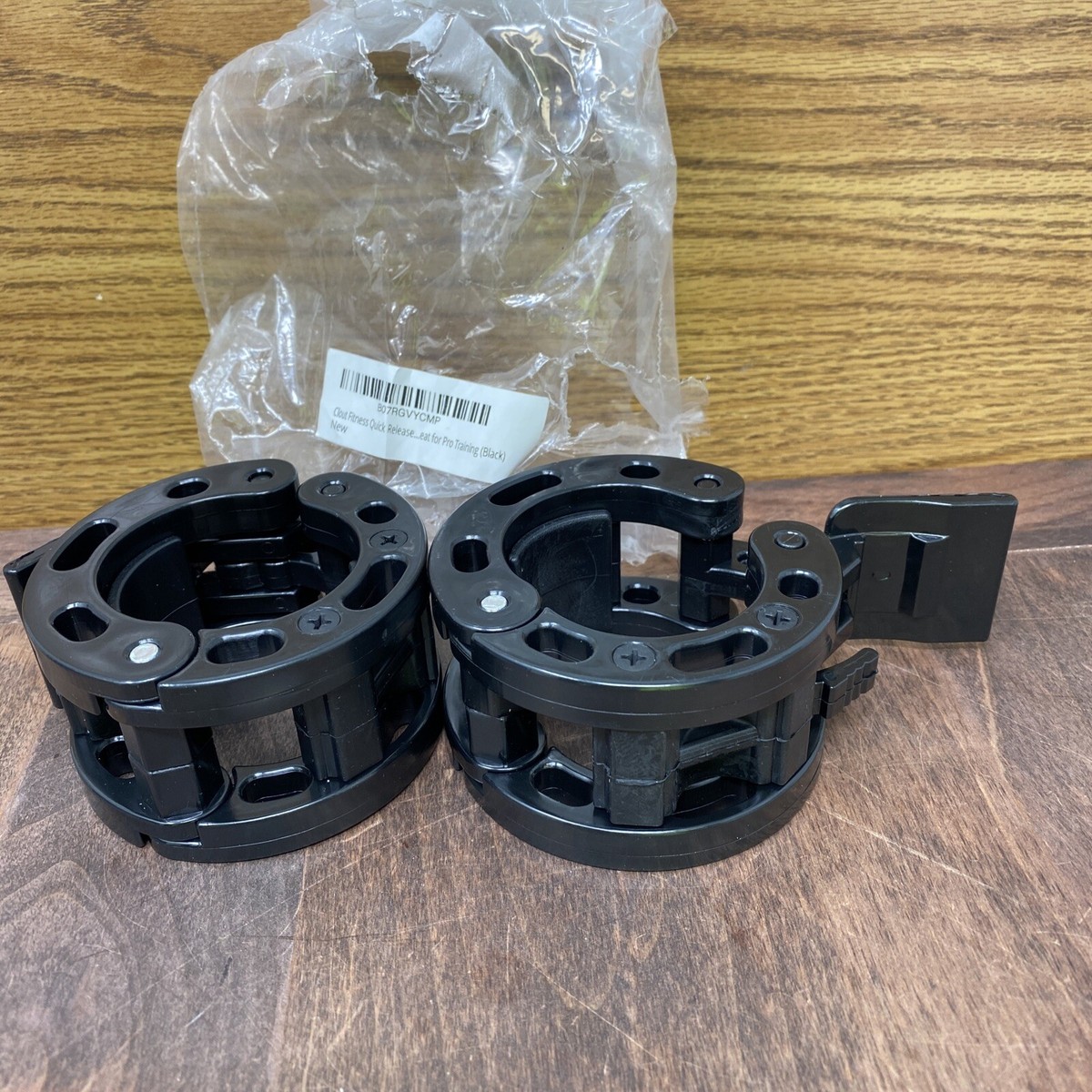 Dumbbell Bar 4-Pack Barbell Clamps - 1 Inch Spring Clips For ...