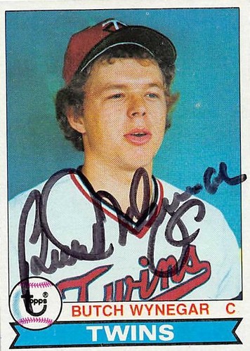 Butch Wynegar autographed baseball card (Minnesota Twins) 1979 Topps ...