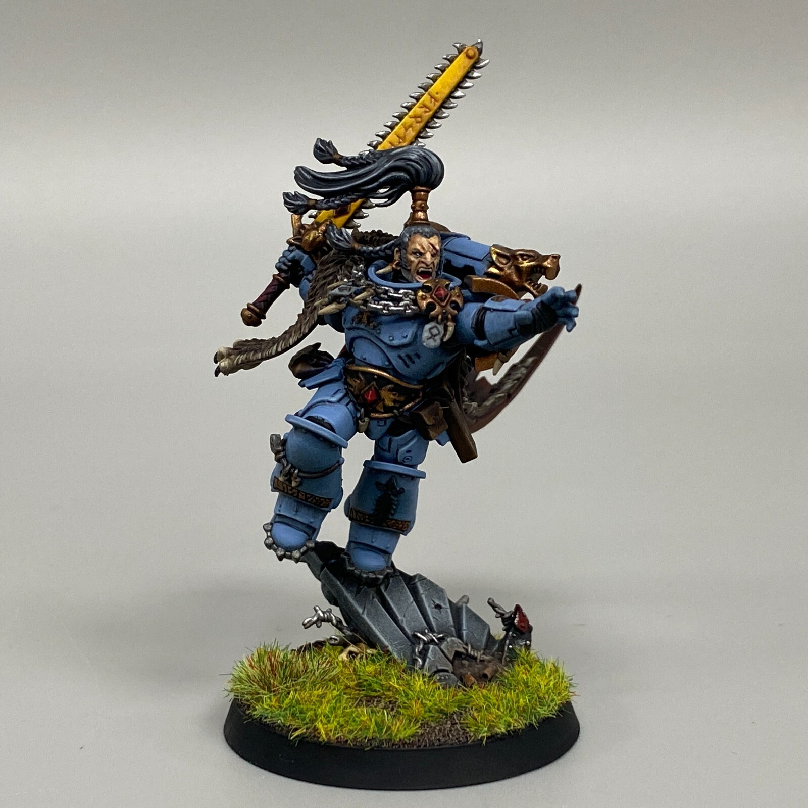 SPACE WOLVES RAGNAR BLACKMANE ADEPTUS ASTARTES SPACE MARINES WARHAMMER ...