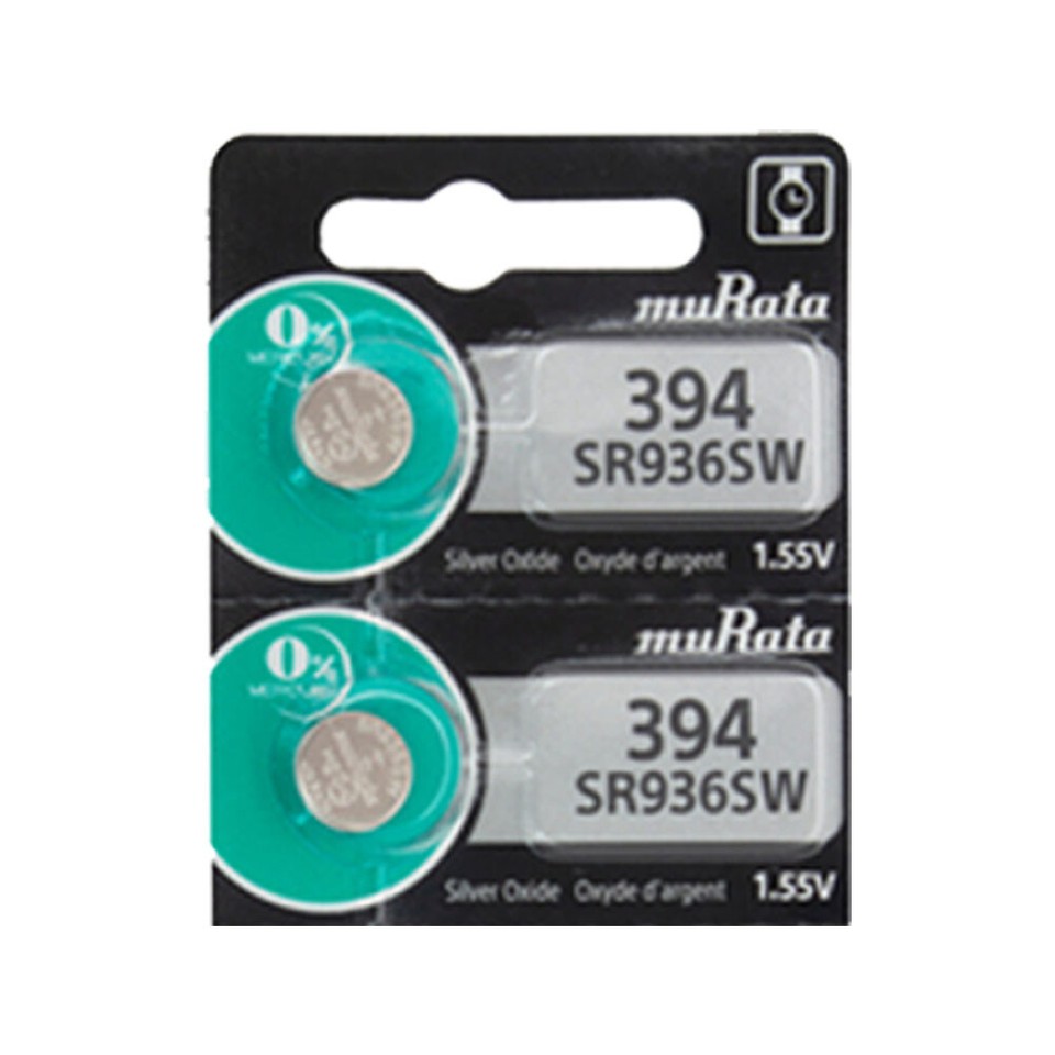 5 Murata Silver Oxide SR936SW SR936W SR936 1.55V Watch Battery ...